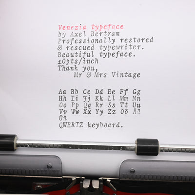 MERZ Werke Simplex Typewriter | Glossy Black | FREE UK POSTAGE – Mr ...