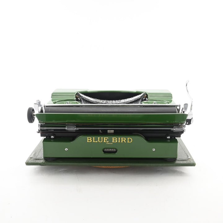 Rare green Blue Bird foreign Typewriter – Mr & Mrs Vintage Typewriters ltd