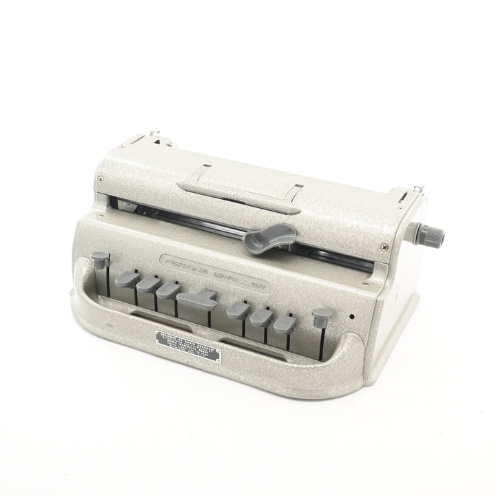 Perkins Brailler - The Perkins Braille typewriter writing machine – Mr ...