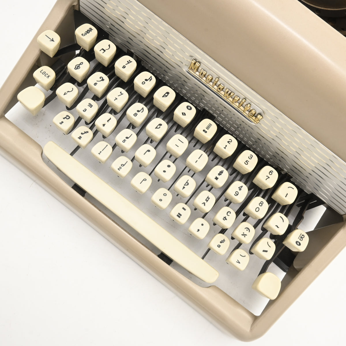 RC Allen Music Writer Typewriter - The Musicwriter – Mr & Mrs Vintage ...