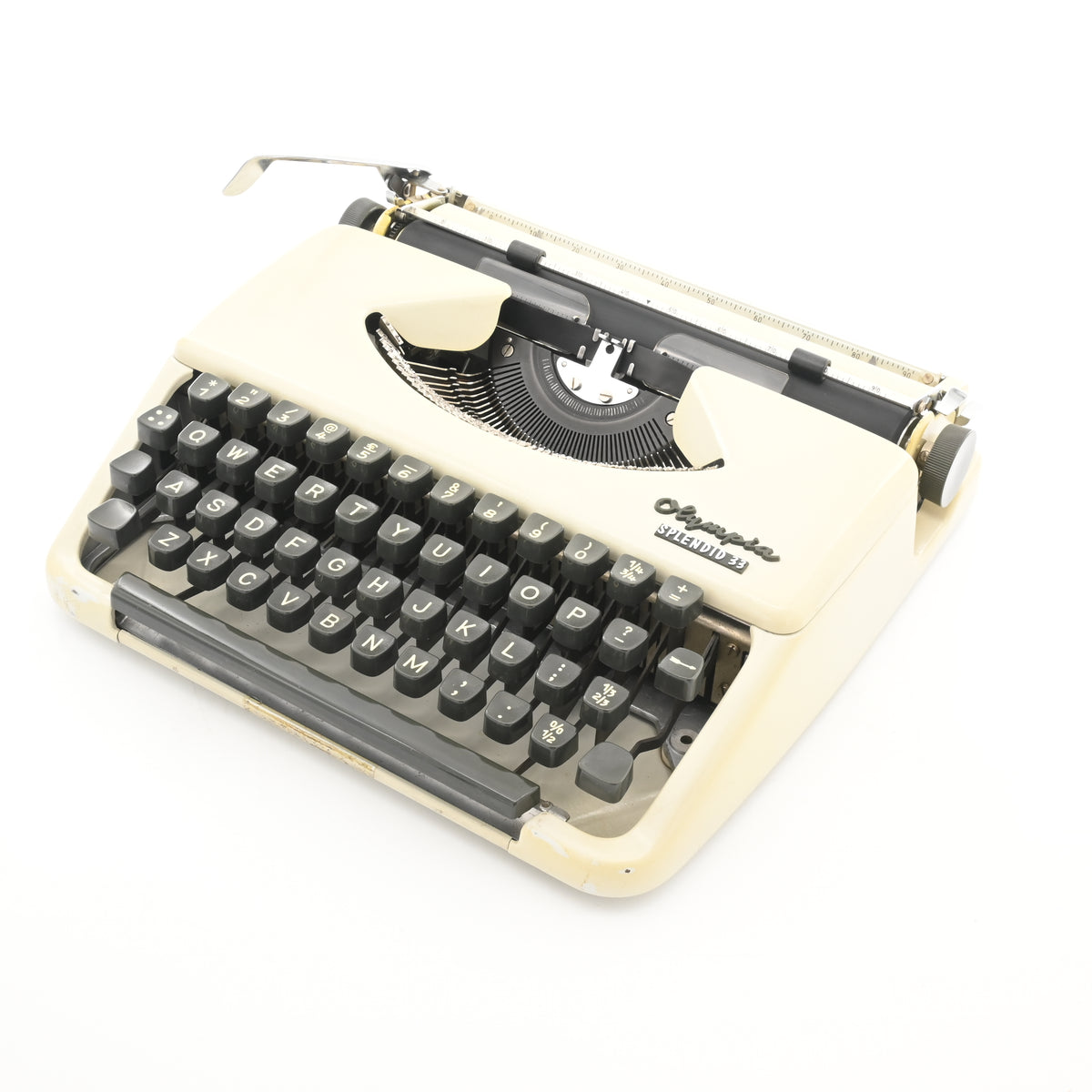 Olympia Splendid 33 Typewriter | New Ribbon | Portable – Mr & Mrs ...