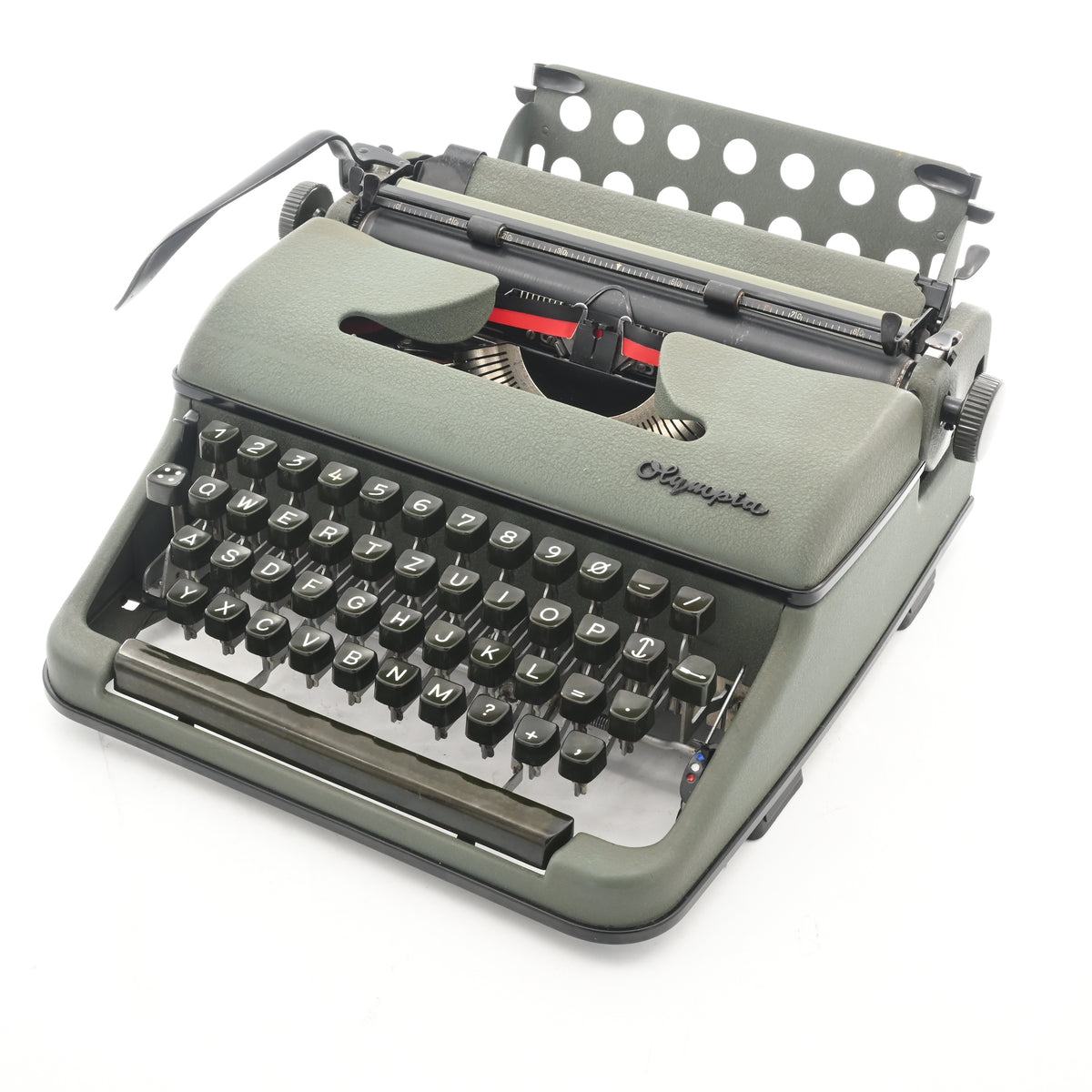 Rare Military Olympia SM Typewriter with Original Panzerkoffer Carryin ...