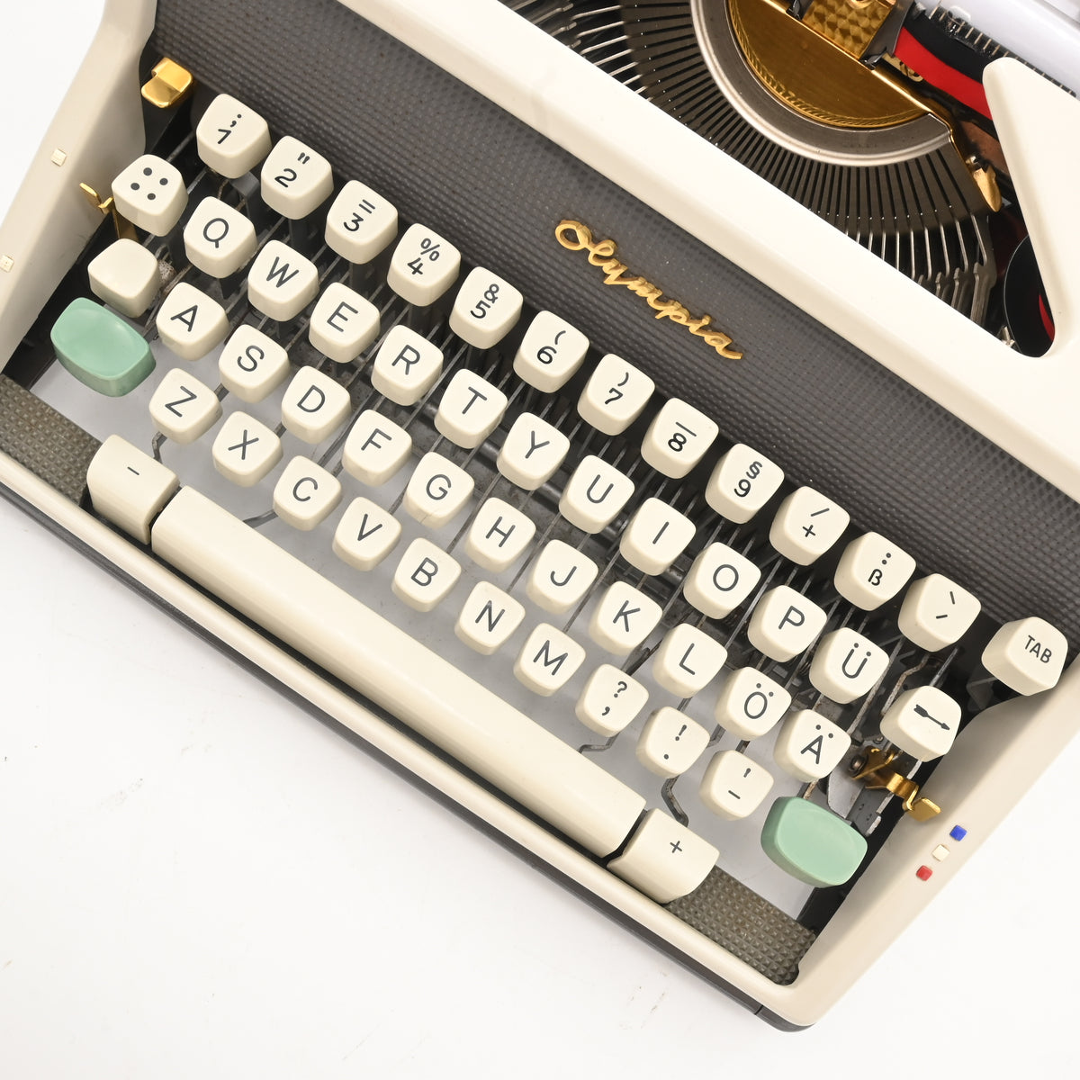 Rare Gold plated Olympia SM7 Typewriter | Original Gold plating | UK ...