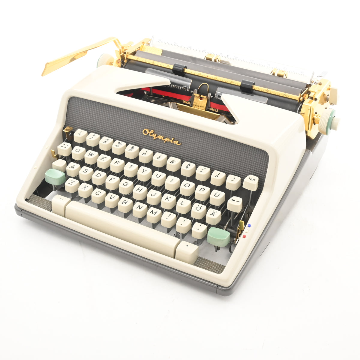 Rare Gold plated Olympia SM7 Typewriter | Original Gold plating | UK ...