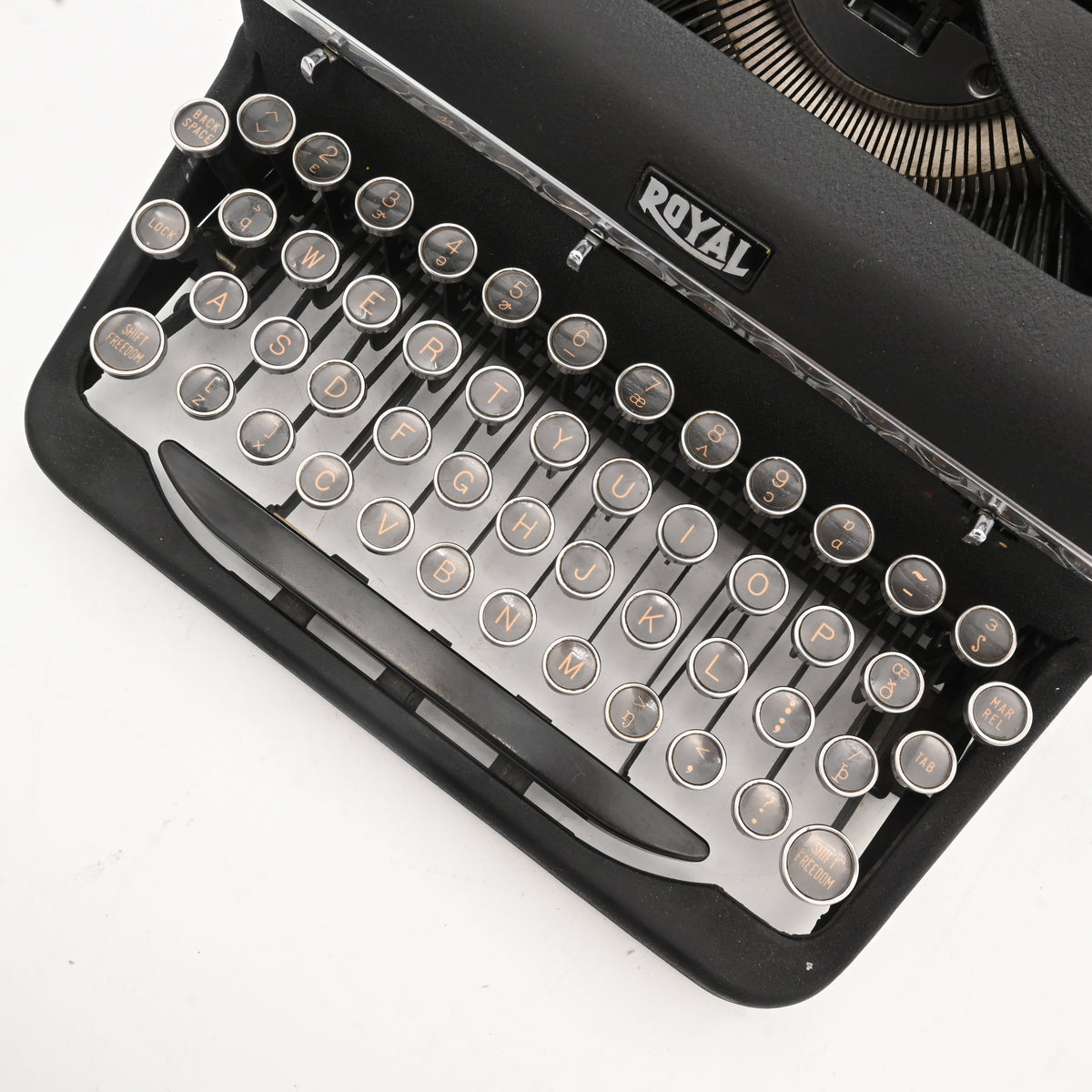 Rare Royal Aristocrat Typewriter with Germanic Letters keyboard. – Mr ...