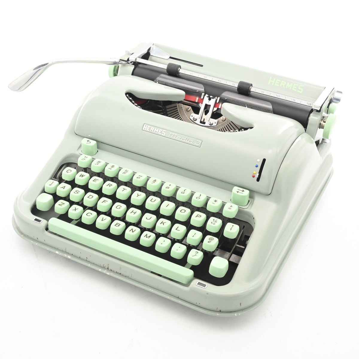 Hermes Media 3 Typewriter - Cursive Script Typeface - UK & WORLDWIDE ...