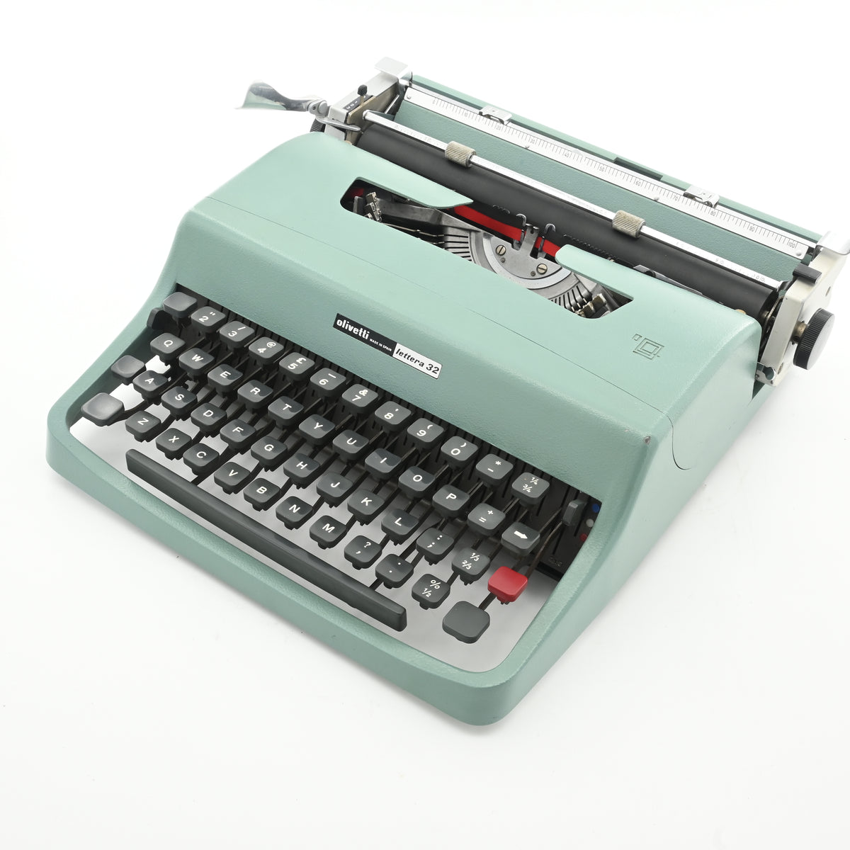 Olivetti Lettera 32 Typewriter - Made in Italy - WORLDWIDE SHIPPING ...