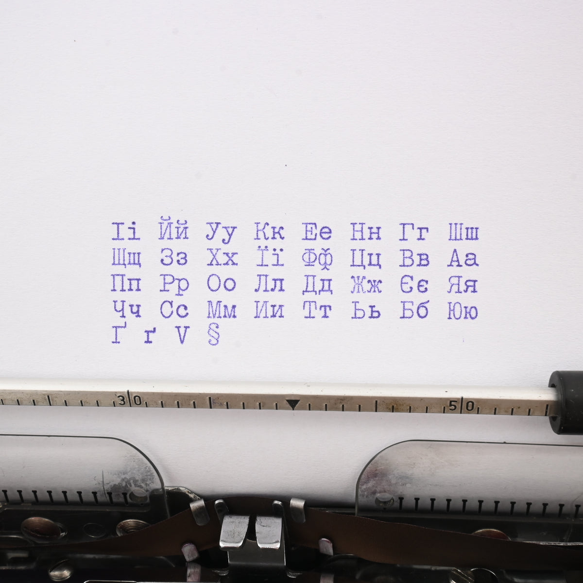 Russian Cyrillic Olympia SM8 Typewriter | Grey | FREE UK POSTAGE – Mr ...