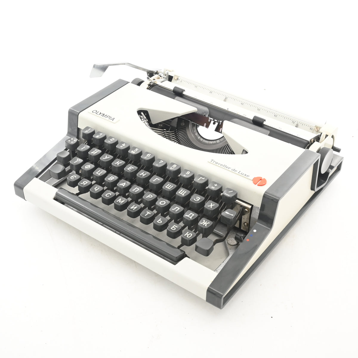 Russian Cyrillic Olympia SM8 Typewriter | Grey | FREE UK POSTAGE – Mr ...