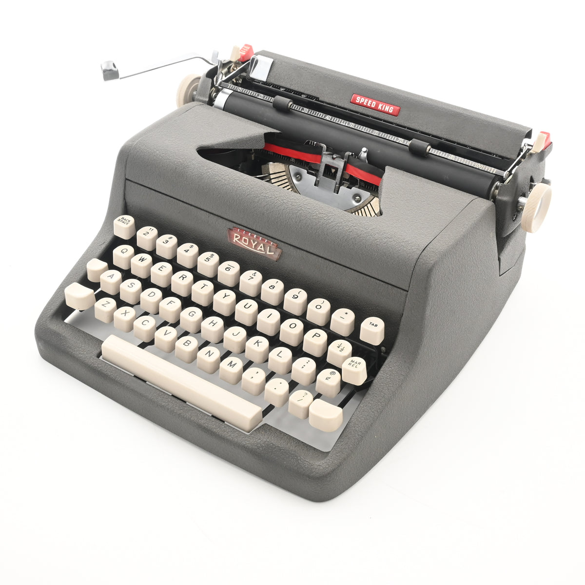 "Vogue" Royal SPEED KING Typewriter - New platen in perfect working ...
