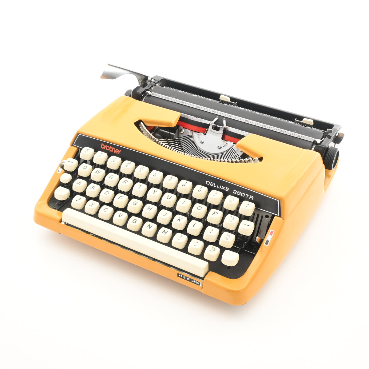 Brother 250TR De luxe Typewriter | Orange Colour | Elite | FREE UK ...