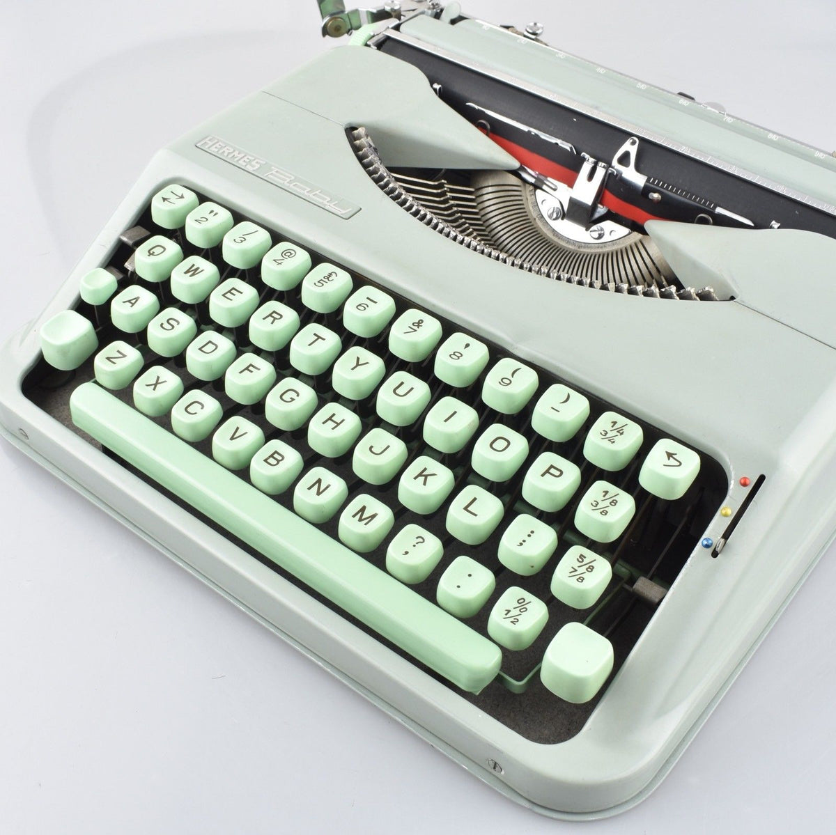 Baby Hermes Typewriter in Special Mint Green – Mr & Mrs Vintage ...