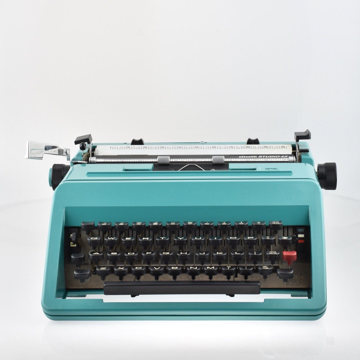 Olivetti Studio 45 Typewriter - Teal Green - FREE UK POSTAGE – Mr & Mrs ...