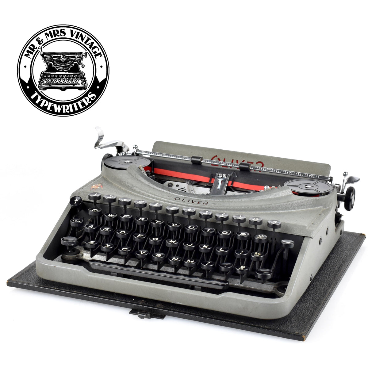 Oliver portable Typewriter | New Ribbon | Serviced | Free UK postage ...
