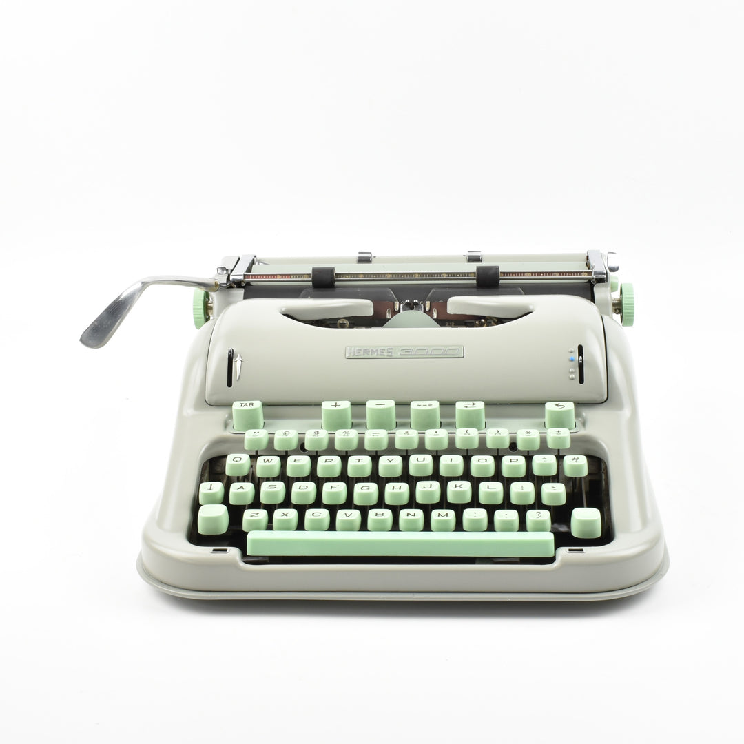 Hermes 3000 Typewriter - Cursive Script Typeface - UK & WORLDWIDE – Mr ...