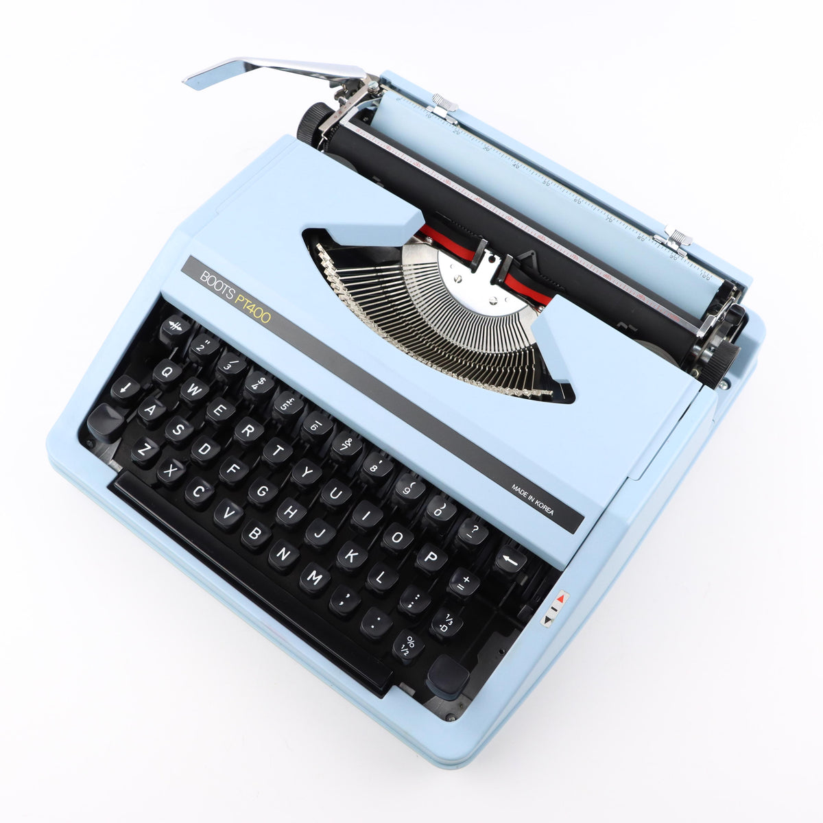 Boots PT400 Typewriter | Light Blue | UK & WORLDWIDE SHIPPING – Mr ...
