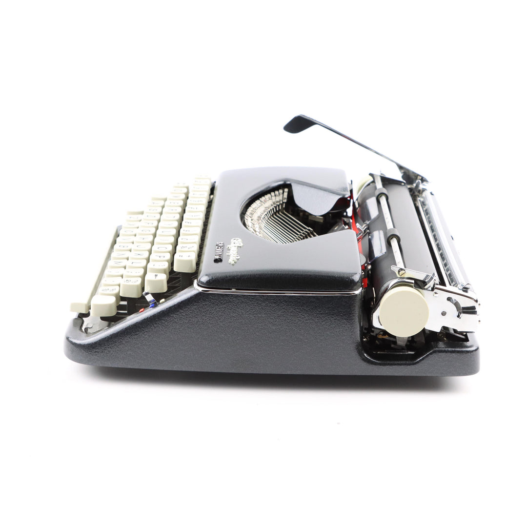 Olympia Splendid 66 Typewriter | Light Blue | New Ribbon | Portable ...